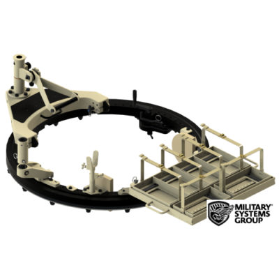 Fixed A-Frame, 42-Series Turret | Military Systems Group