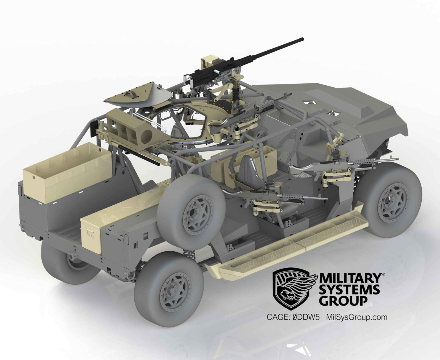 MK93 Machine Gun Mount | Military Systems Group